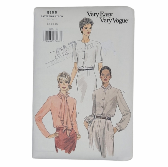 Vogue | Other | Very Easy Very Vogue Sewing Pattern 955 Vintage | Poshmark